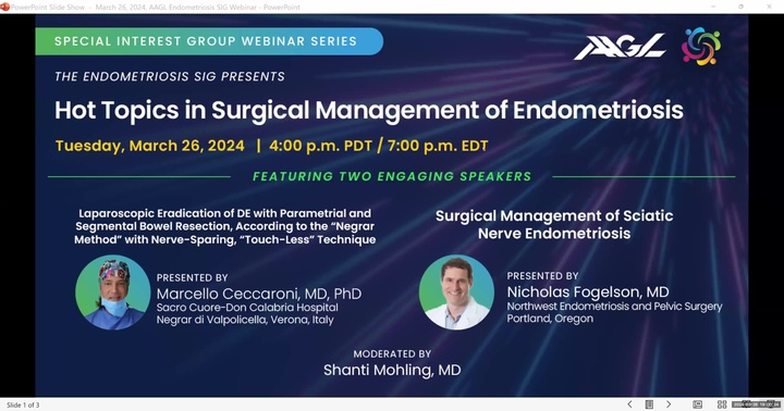 Hot Topics in Surgical Management of Endometriosis - SurgeryU by AAGL