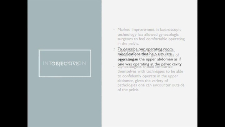 Don't Forget to Look up: Operating in the Upper Abdomen - SurgeryU by AAGL