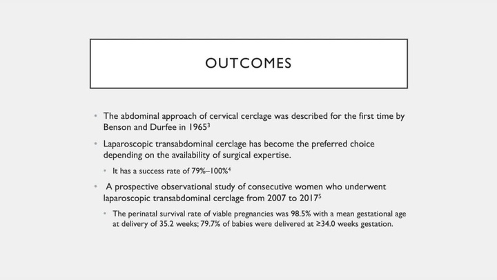 Surgical Tips for Robotic Transabdominal Cerclage Placement - SurgeryU ...