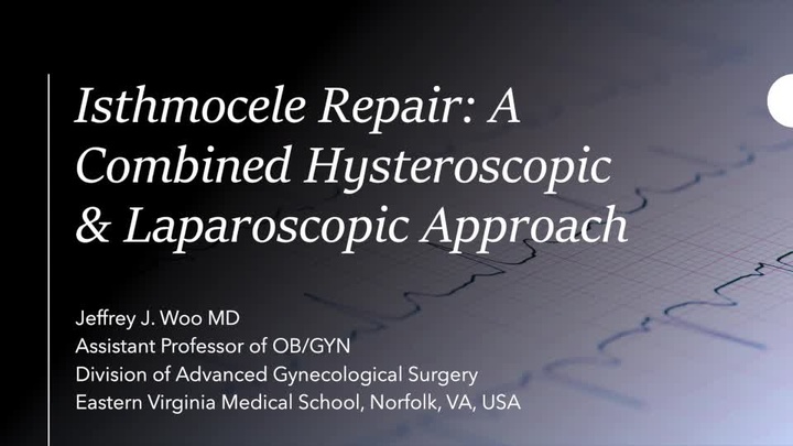 Isthmocele Repair: A Combined Robotically Assisted Laparoscopic and ...