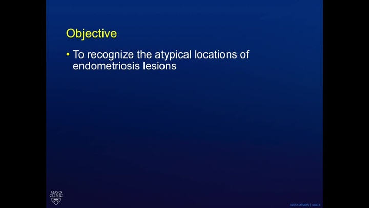Atypical Locations of Endometriosis - SurgeryU by AAGL