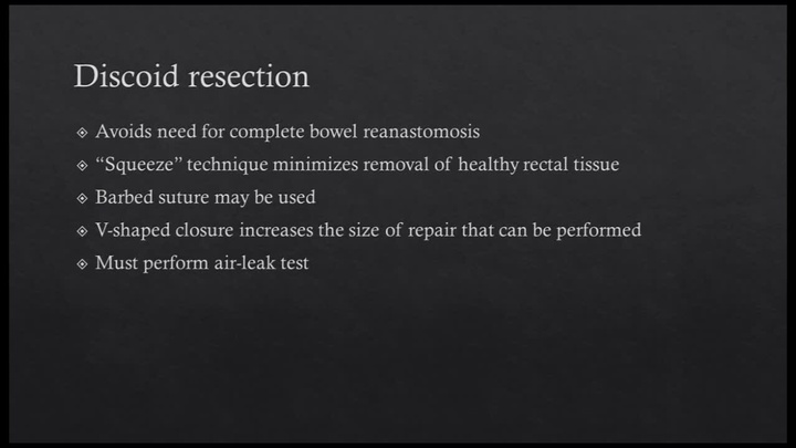 2017 - Golden Laparoscope Winner - Anterior Discoid Resection for ...